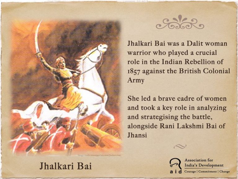 Jhalkari Bai - A Brave Dalit Hero - AID